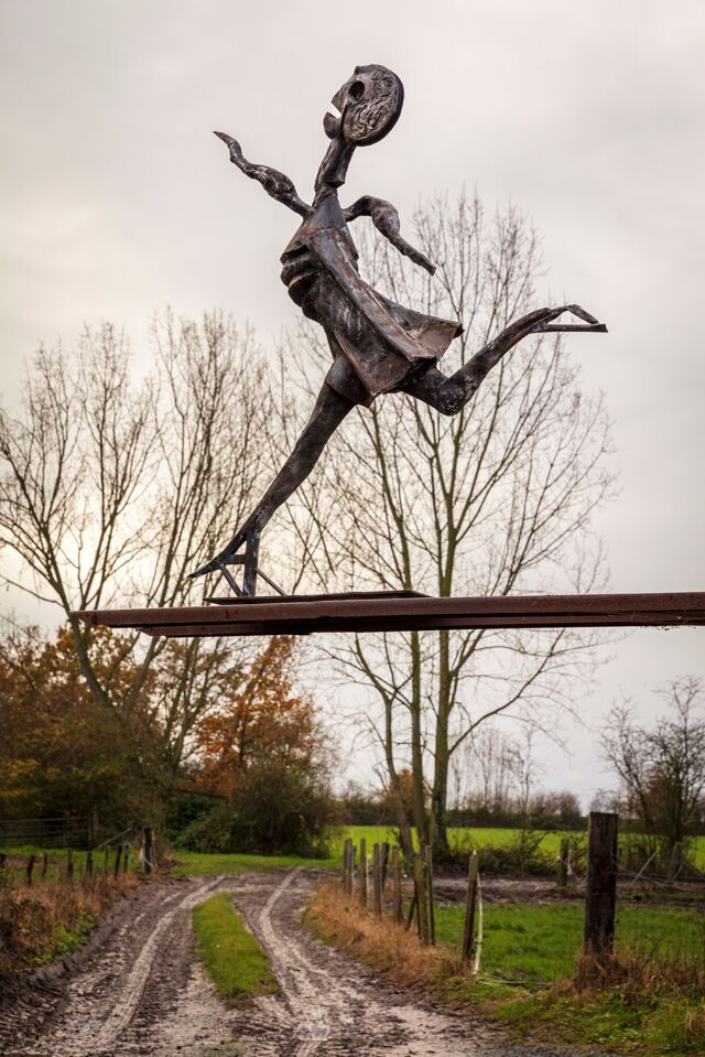 Borgloon stelt kunstwerk aan Fruitspoor voor ter ere van Holocaust ...