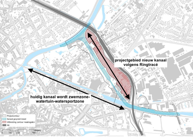 Vlaamse Overheid wil kanaal Bossuit-Kortrijk via traject langs R8 doen aansluiten op de Leie ...