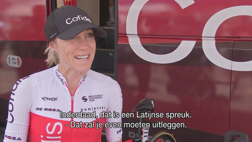 Bart Aerts bij Belgisch kampioen Kim de Baat | Vive le Vélo - 31 juli ...