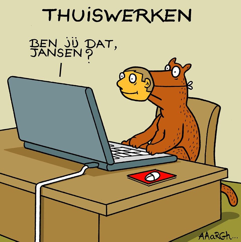 Cartoonist AAaRGh uit Gent tekent chronologisch overzicht van de ...