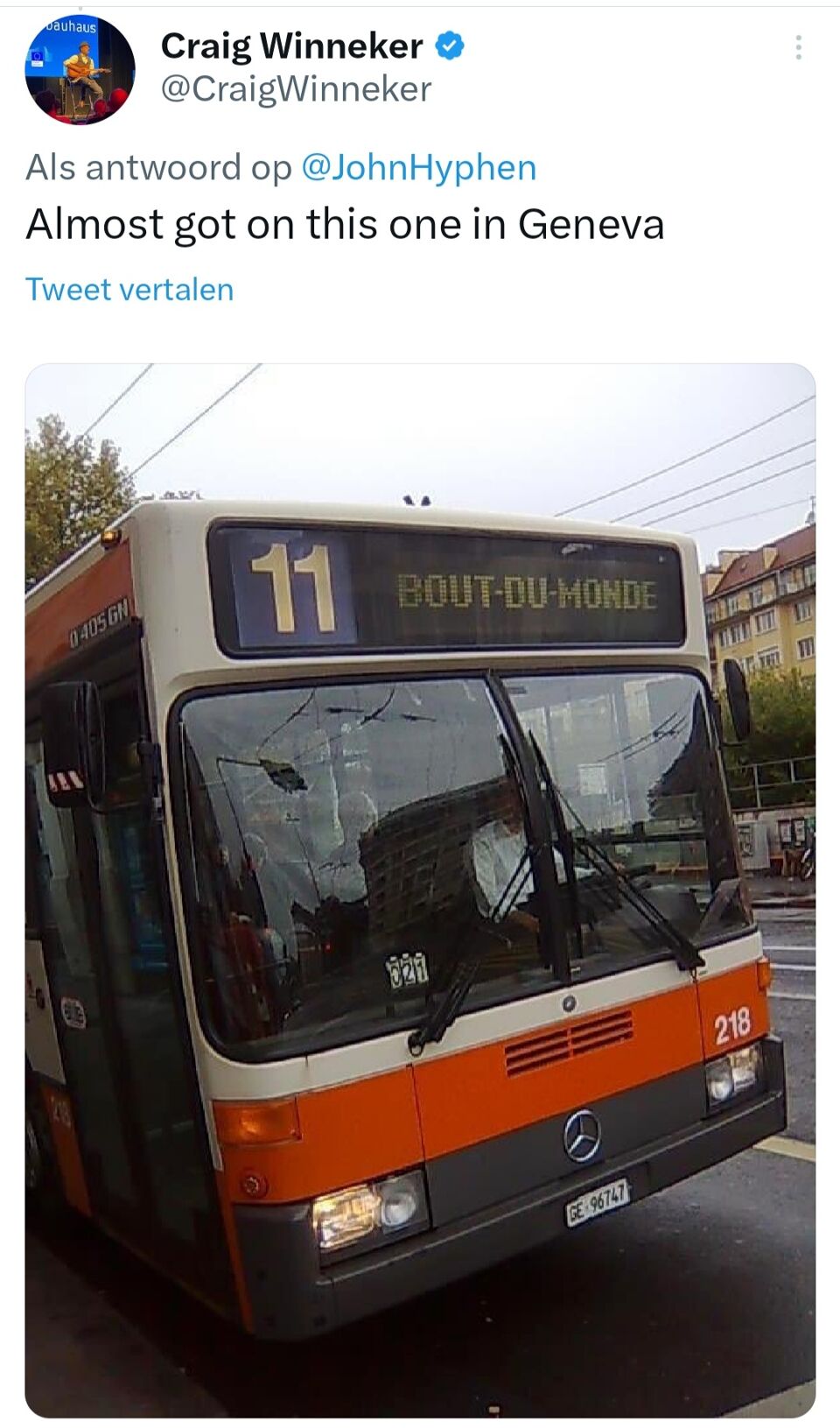 Brusselse bus 48 "met mysterieuze bestemming" gaat wereldwijd viraal ...