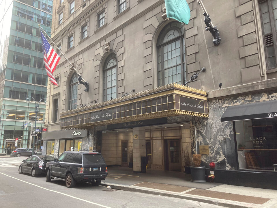 Na 99 jaar krijgt beroemd Roosevelt Hotel in New York nieuwe functie ...