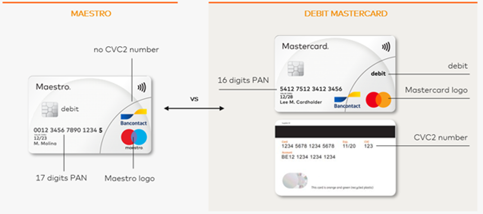 Maestro-bankkaart wordt vanaf 1 juli Debit Mastercard: "Universeler ...
