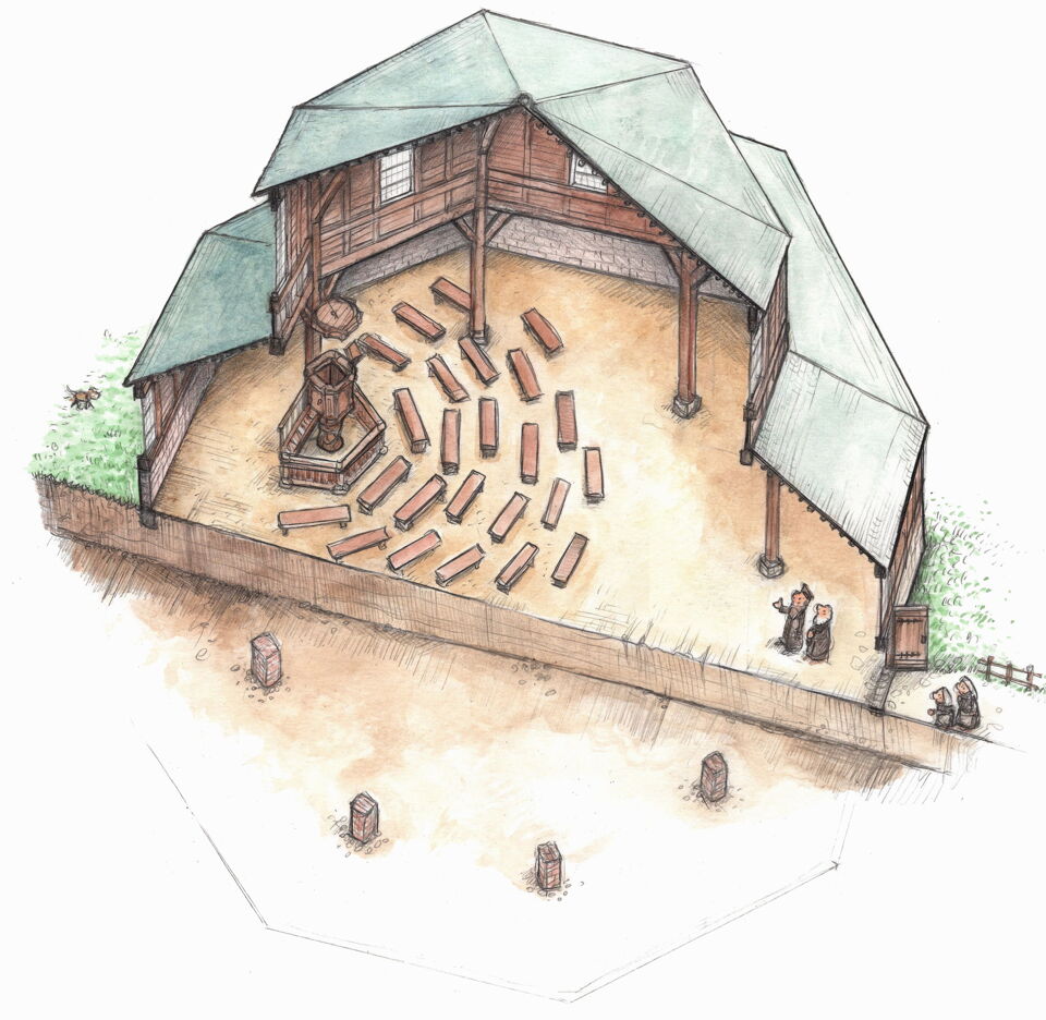 Tempel uit 16e eeuw ontdekt bij grondwerken aan Antwerpse Rubenshuis ...