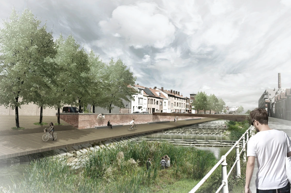 Vlaamse Overheid wil kanaal Bossuit-Kortrijk via traject langs R8 doen ...