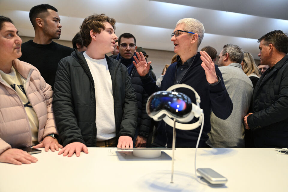 De nieuwe VR-bril van Apple getest: "Magisch, maar willen we leven en ...