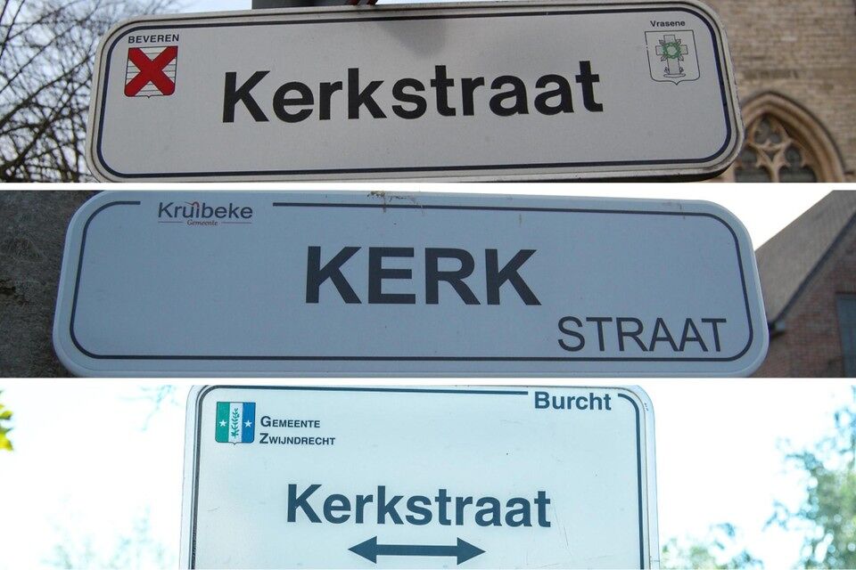 Bewoners van nieuwe fusiegemeente Beveren-Kruibeke-Zwijndrecht kiezen 80 nieuwe straatnamen ...