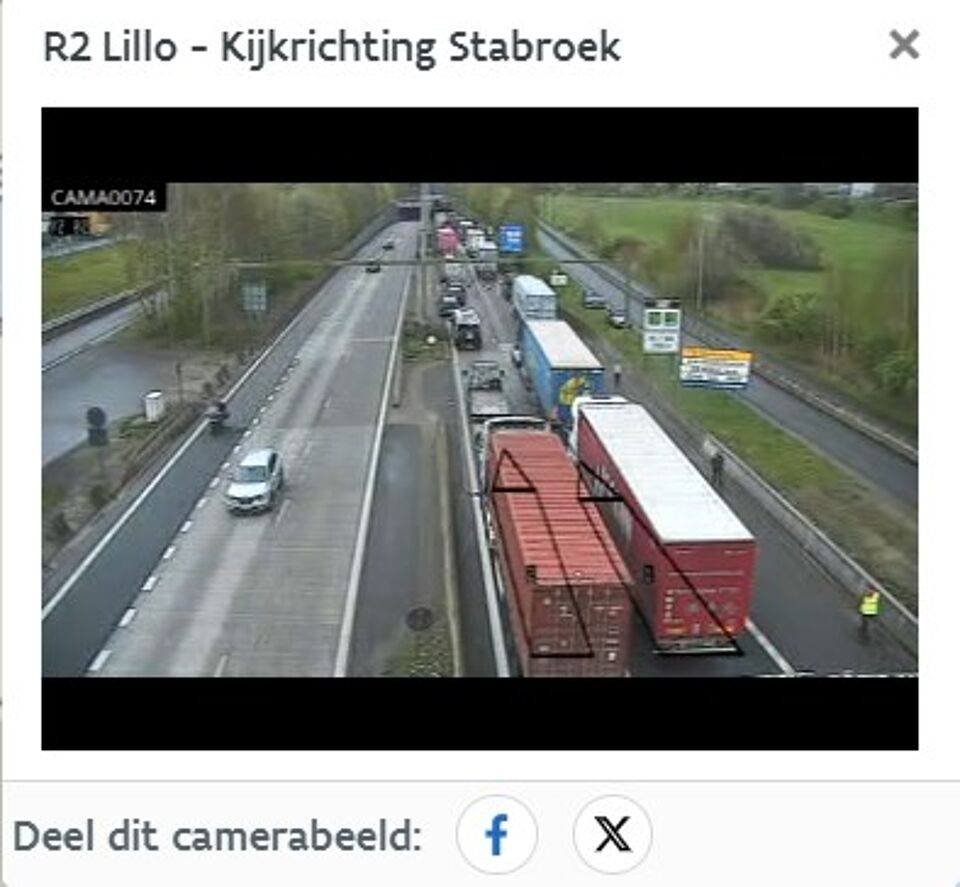 Lange files rond Antwerpen door werken op de E313, Tijsmanstunnel wel ...