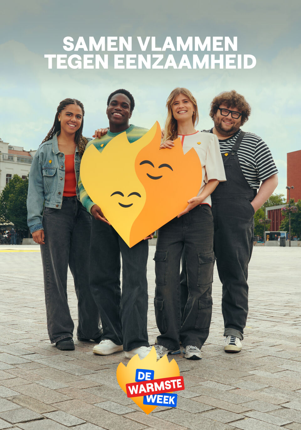 Vlammen tegen eenzaamheid: dit zijn de 5 presentatoren van De Warmste ...