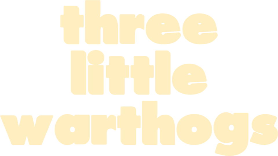 Three little warthogs | VRT MAX