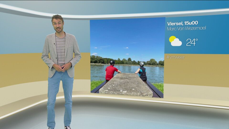 Het weer - dinsdag 15 augustus 2023 om 19:39 | VRT MAX