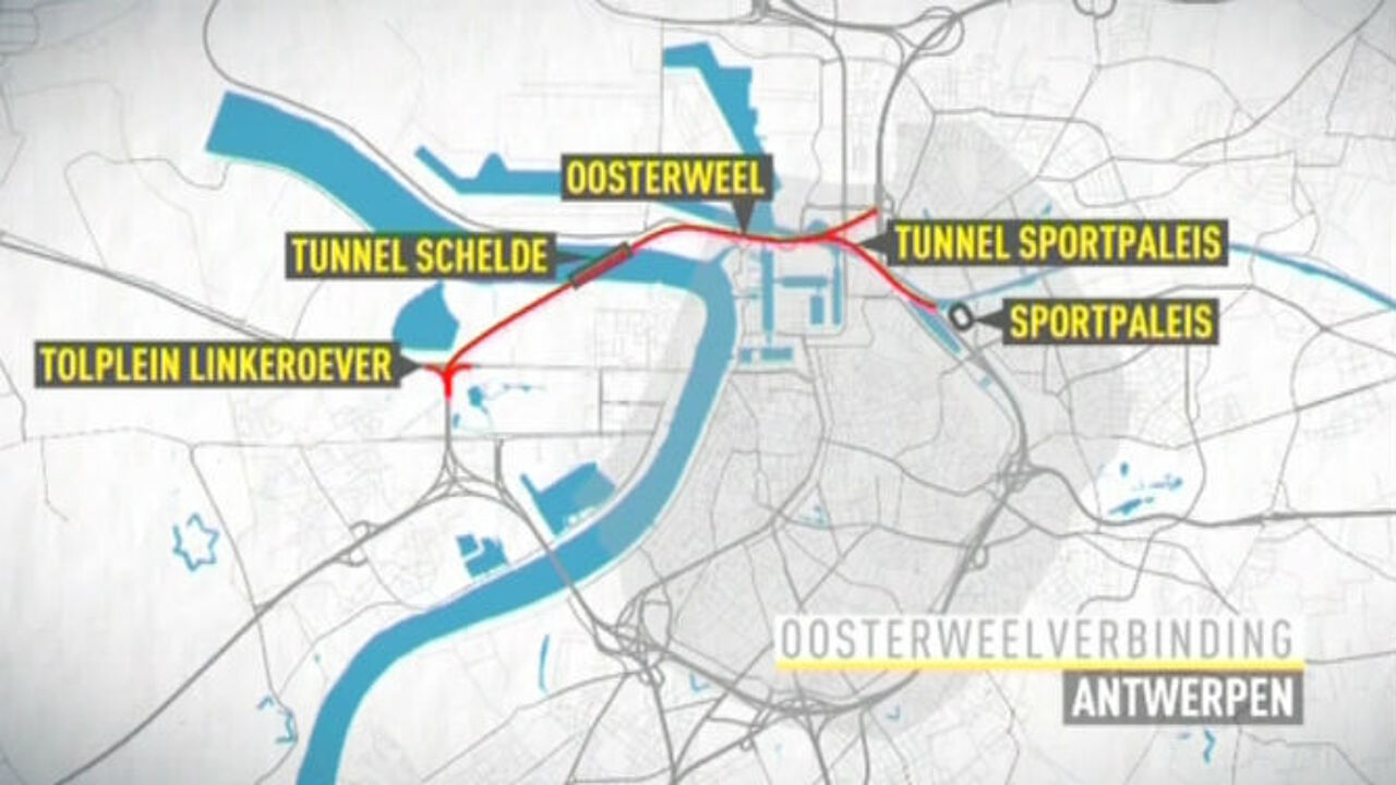 Werken voor Oosterweel­verbinding starten in 2017 | VRT NWS: nieuws