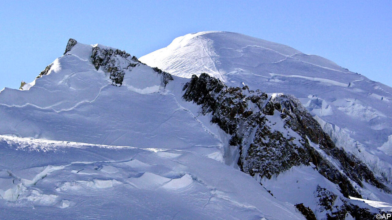 De Mont Blanc is 1 meter minder hoog dan in 2017: is de hoogste berg ...