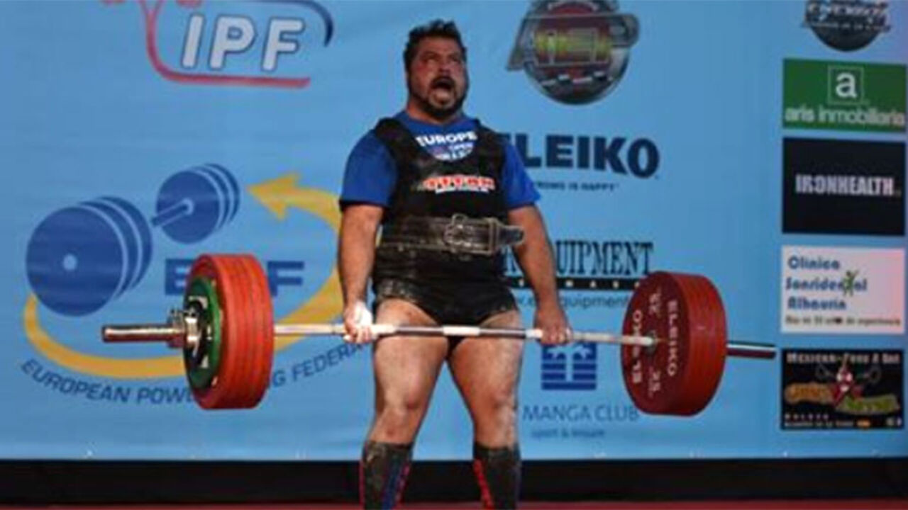 Orhan Bilican verlengt zijn Europese titel powerlifting | sporza
