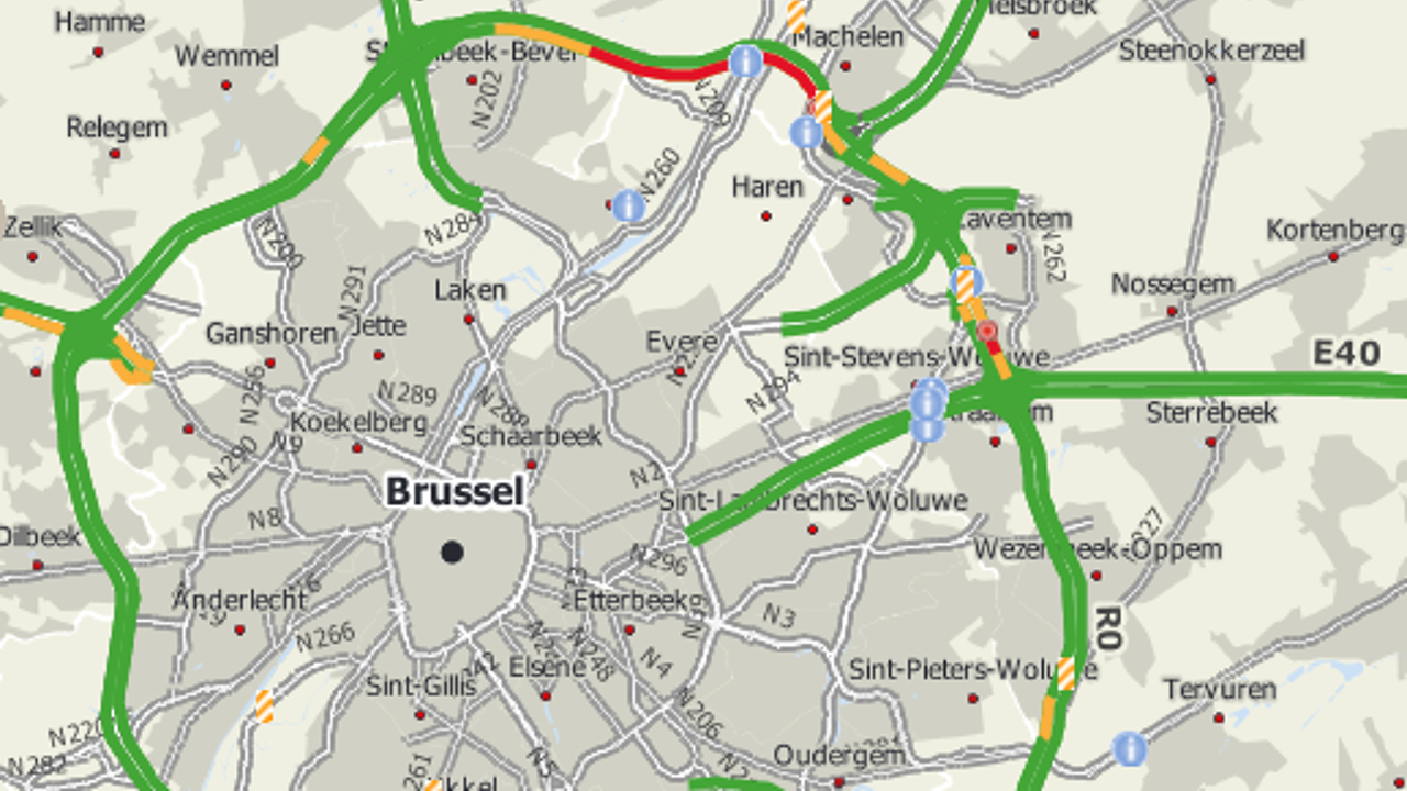 Volledige nacht Ring rond Brussel gesloten in Machelen | VRT NWS: nieuws
