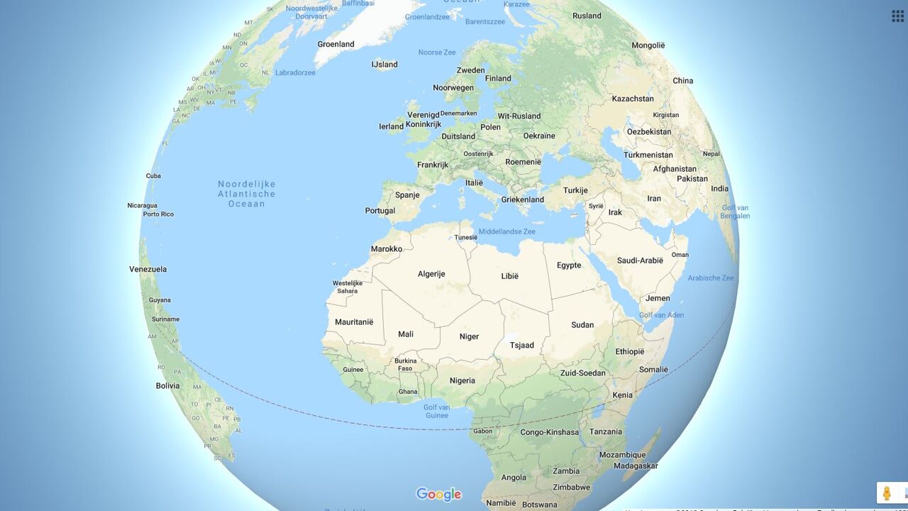 Google Maps stapt af van platte en vertekende wereldkaart | VRT NWS: nieuws