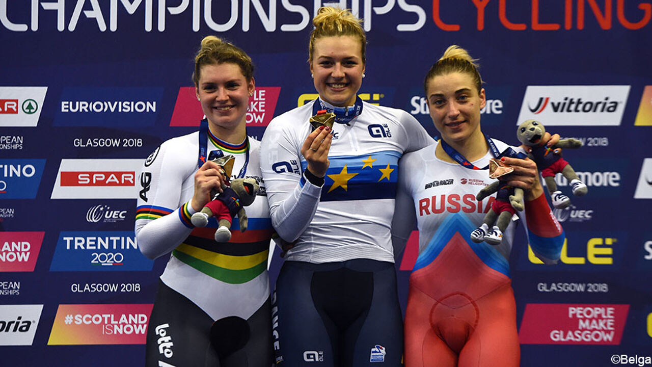 EK dag 6: zilver en brons voor België in keirin en mountainbike | sporza