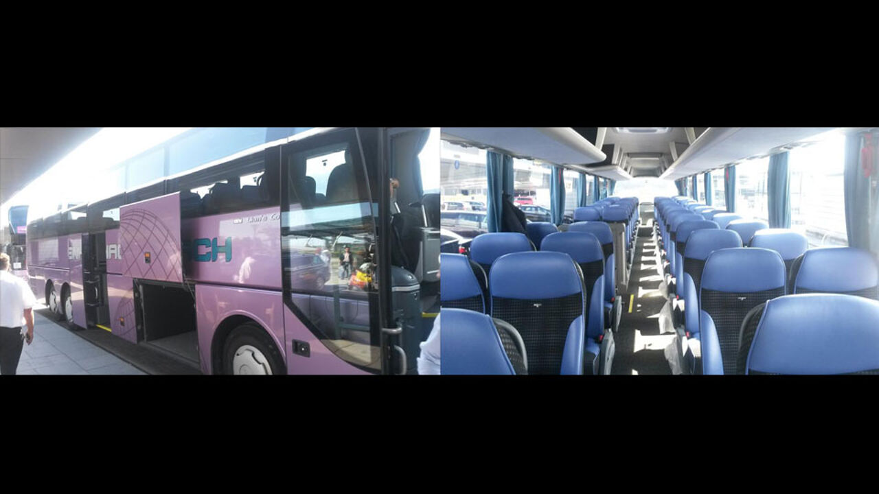 Club in paarse bus. Als dat maar goed komt... | sporza