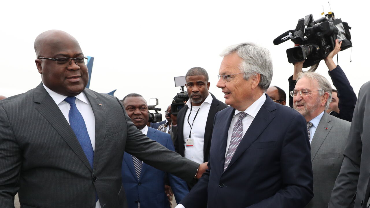 Congolese president Félix Tshisekedi aangekomen in België | VRT NWS: nieuws