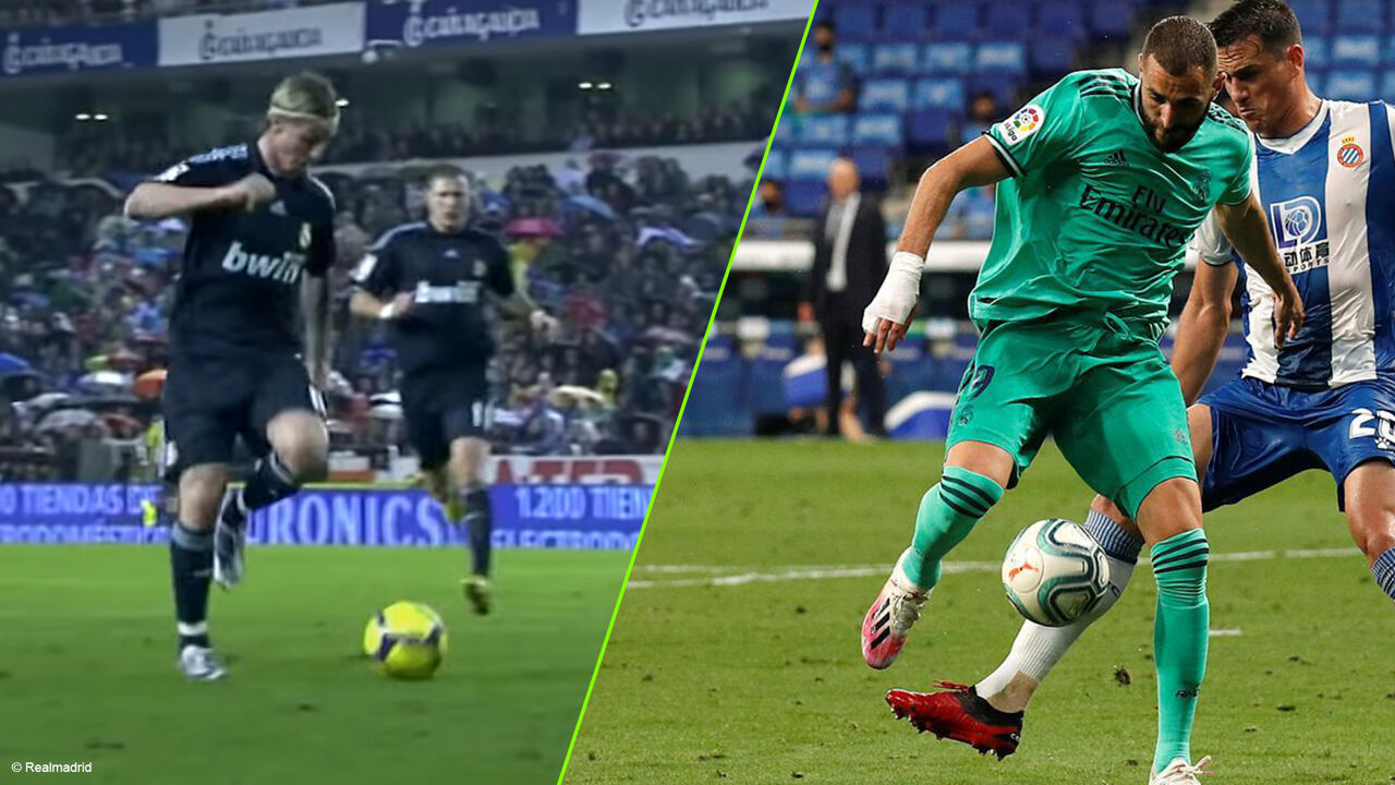 VIDEO: Guti toonde Benzema 10 jaar geleden hoe het moest | sporza