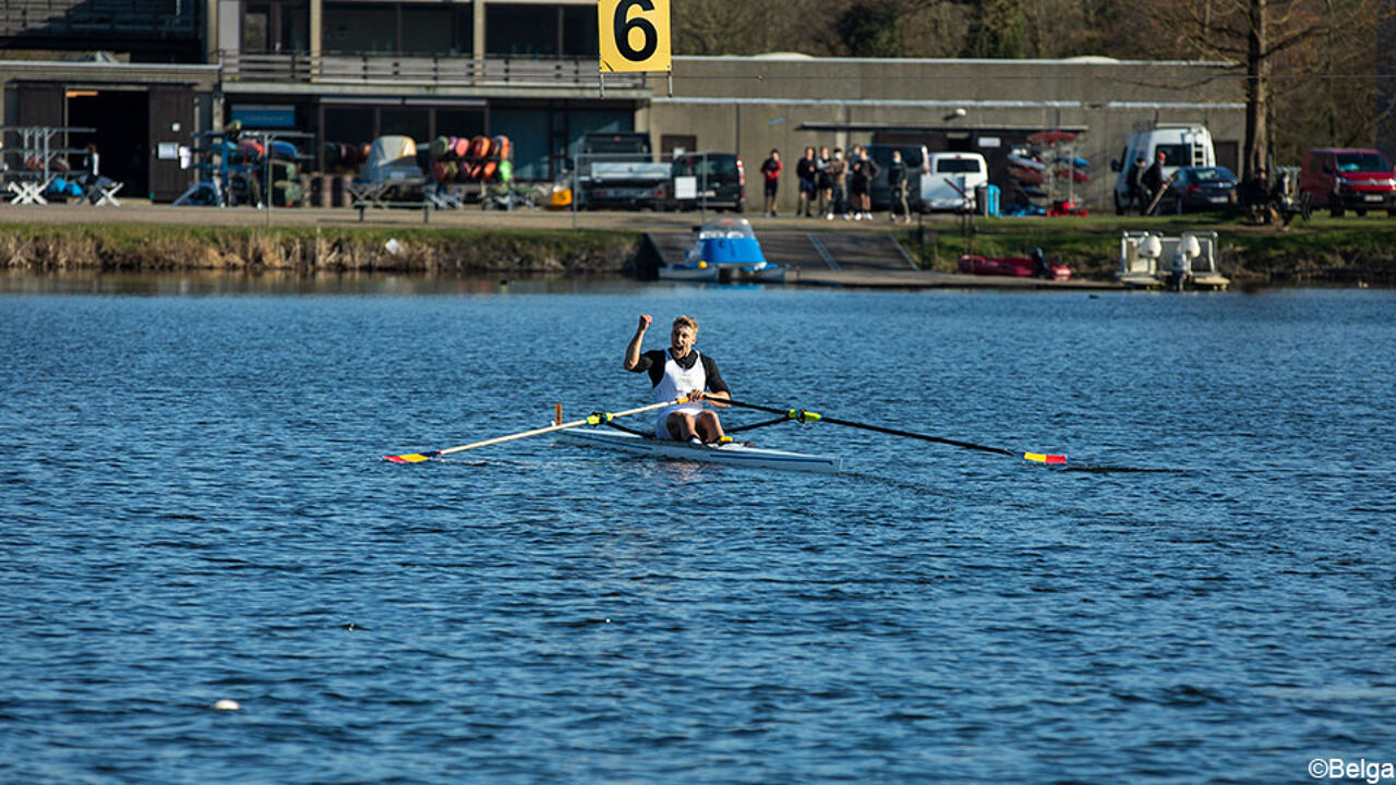 Ward Lemmelijn toont zich beste Belgische skiffeur: "Ooit olympische ...