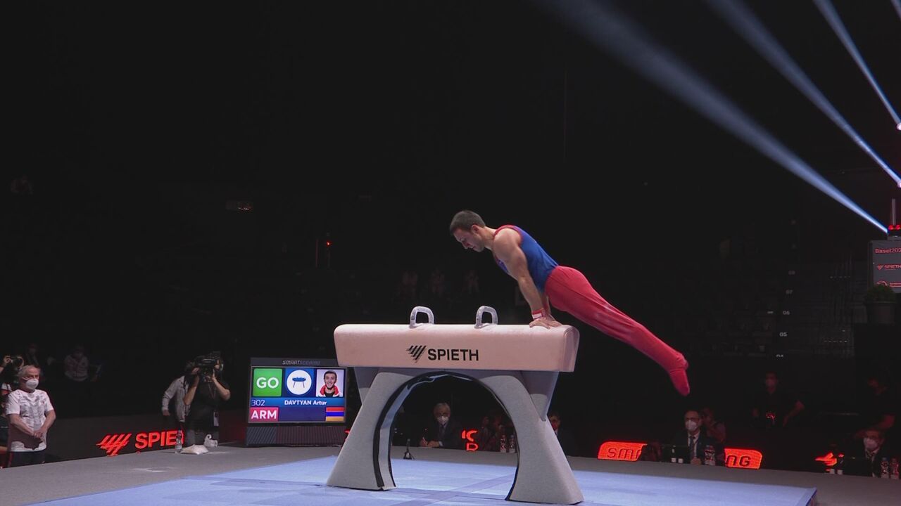 Artoer Davtjan wint finale paard met bogen op EK turnen | sporza