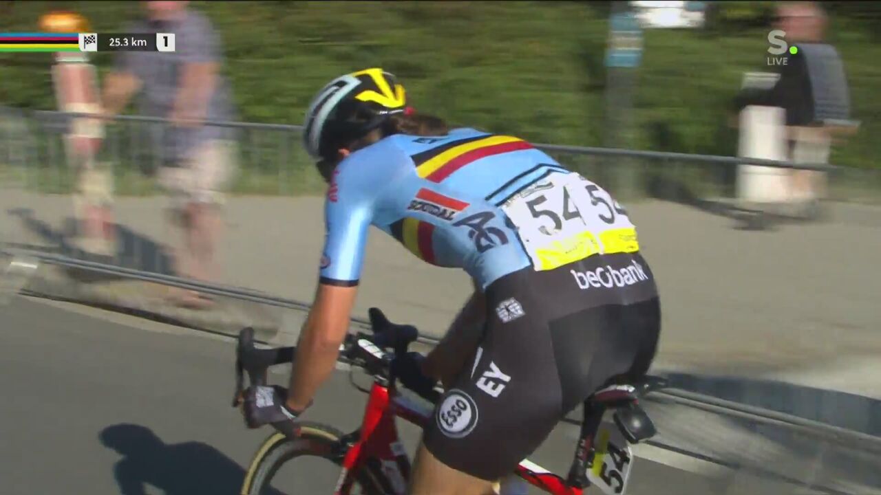 Kopecky aan het wiel van Van Dijk, Vandenbulcke moet lossen | sporza