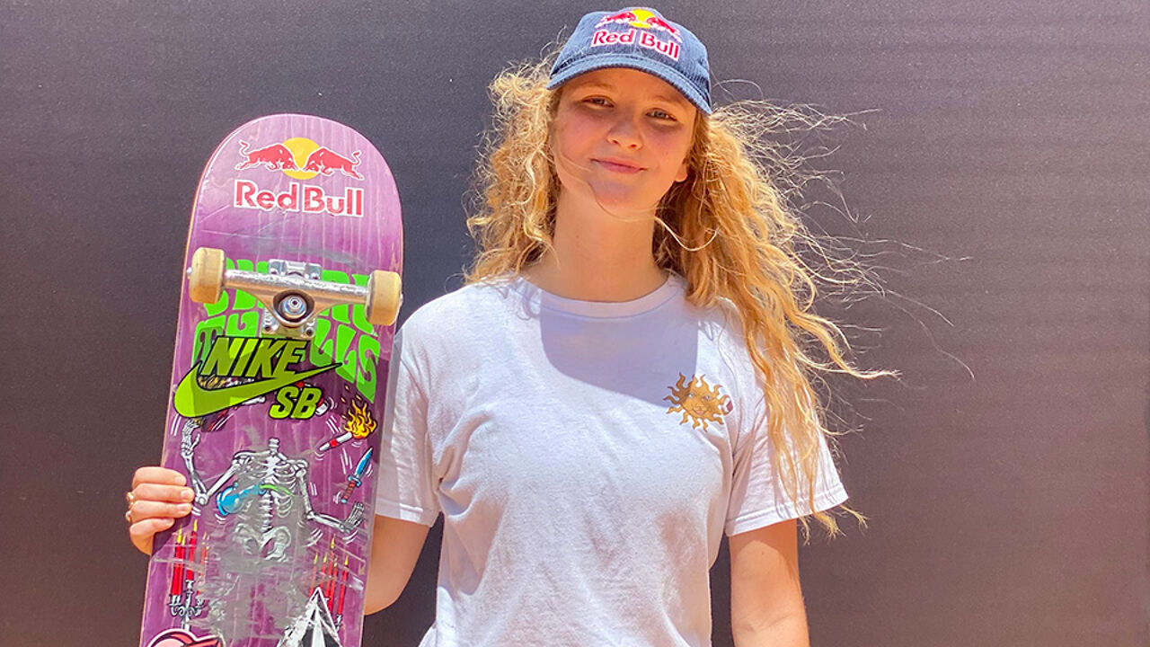 Skateboardster Lore Bruggeman opent campagne richting Parijs 2024 met ...