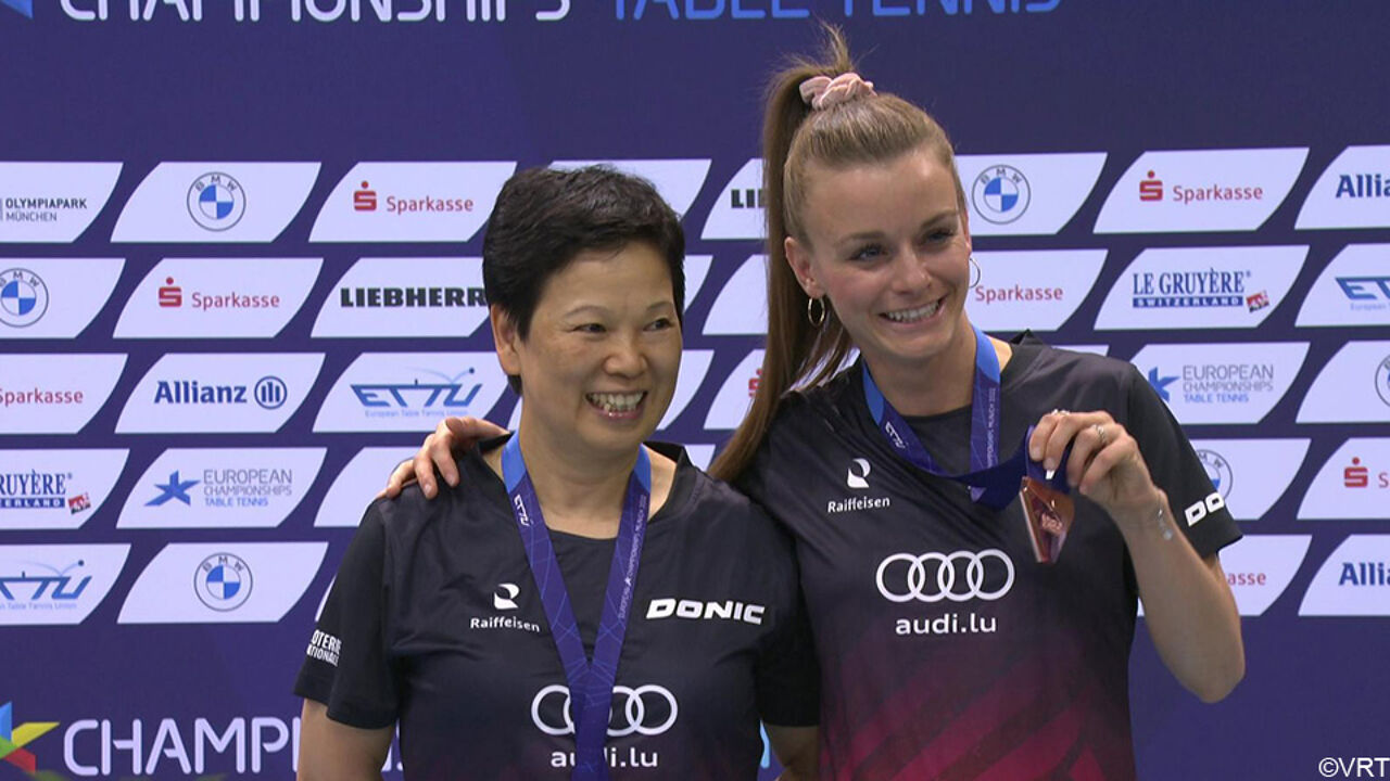 Bijna 40 jaar na haar wereldtitel verovert Ni Xia Lian brons op het EK ...