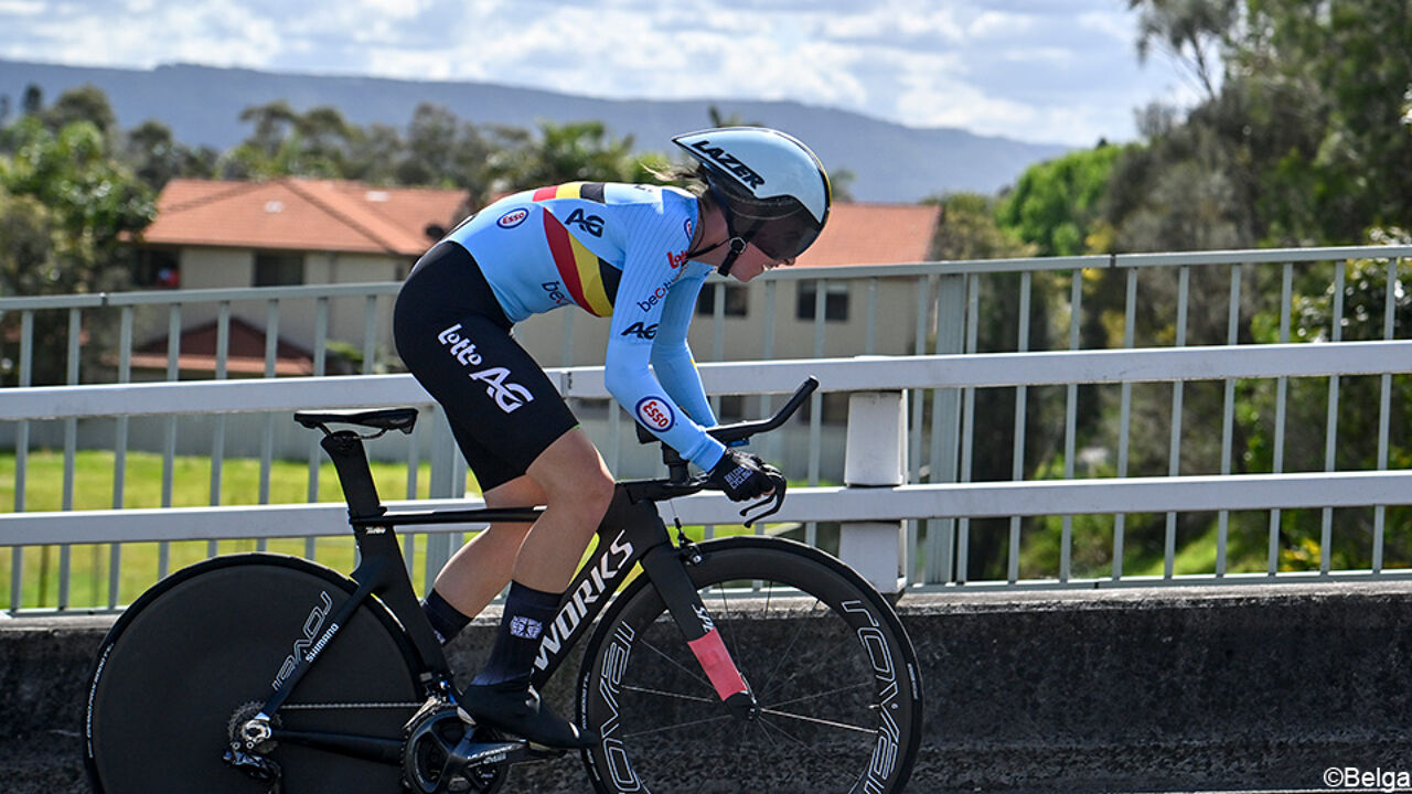 Mondiaux de cyclisme : Febe Jooris, 3e du chrono chez les juniores, apporte une 3e médaille à la ...
