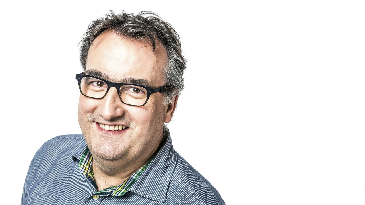 Radiopresentator Koen Fillet (bekend van "Jongens en wetenschap" en ...