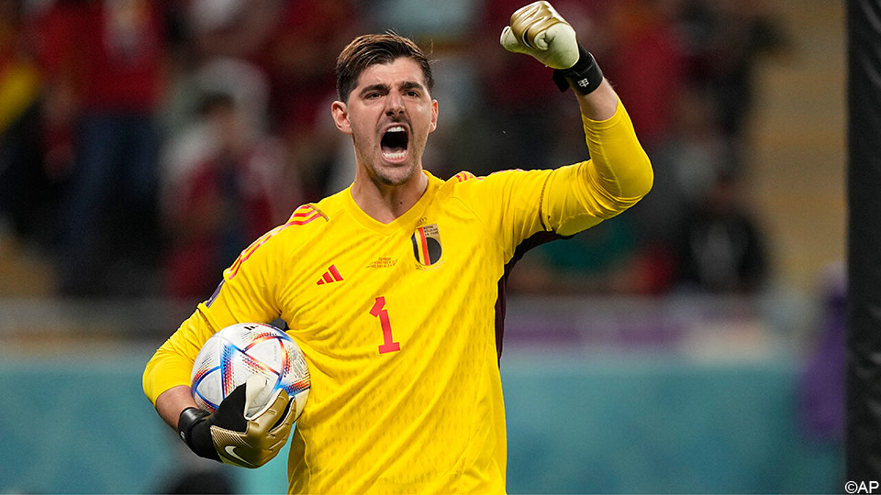 Meer dan 60% vond Thibaut Courtois de beste Rode Duivel tegen Canada ...