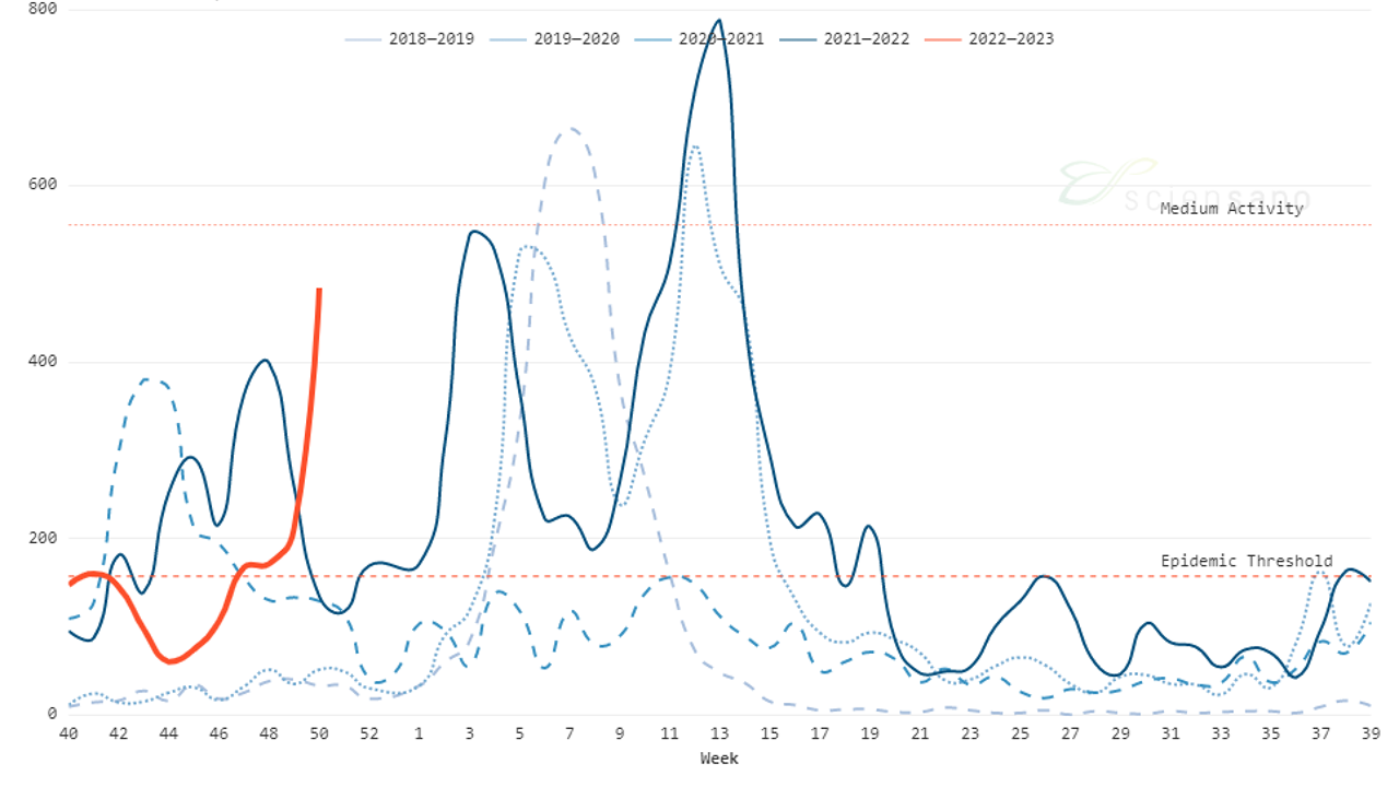 Griep is nu echt in het land: "Vroeger dan de laatste jaren" | VRT NWS ...