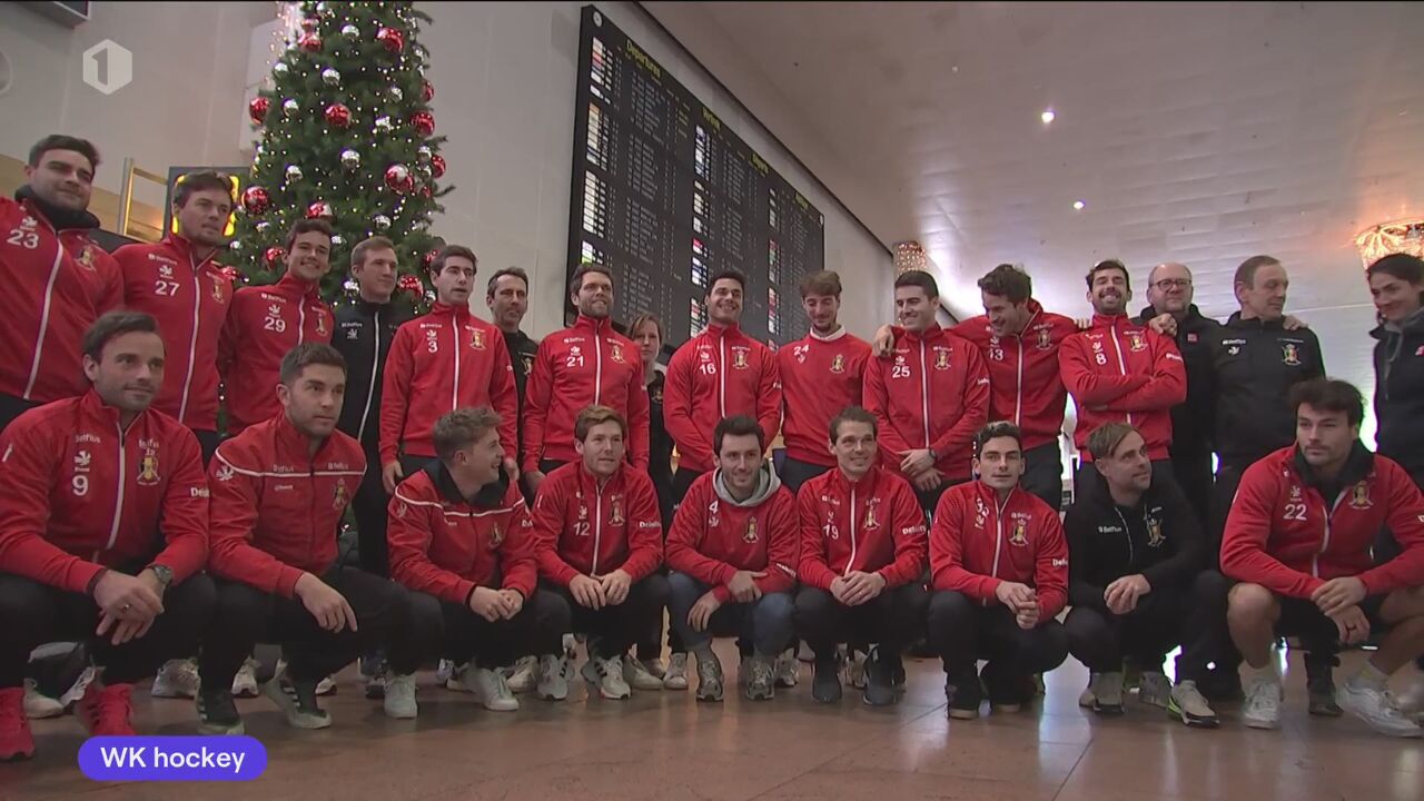 Red Lions zijn vertrokken naar India voor het WK hockey | sporza Red Lions zijn vertrokken naar India voor het WK hockey | sporza