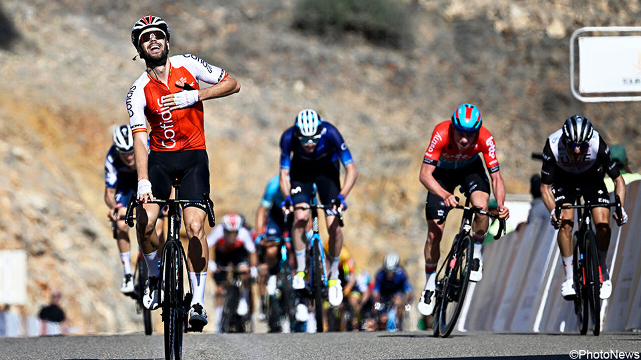 Maxim Van Gils moet enkel Jesus Herrada laten voorgaan in 2e rit in ...
