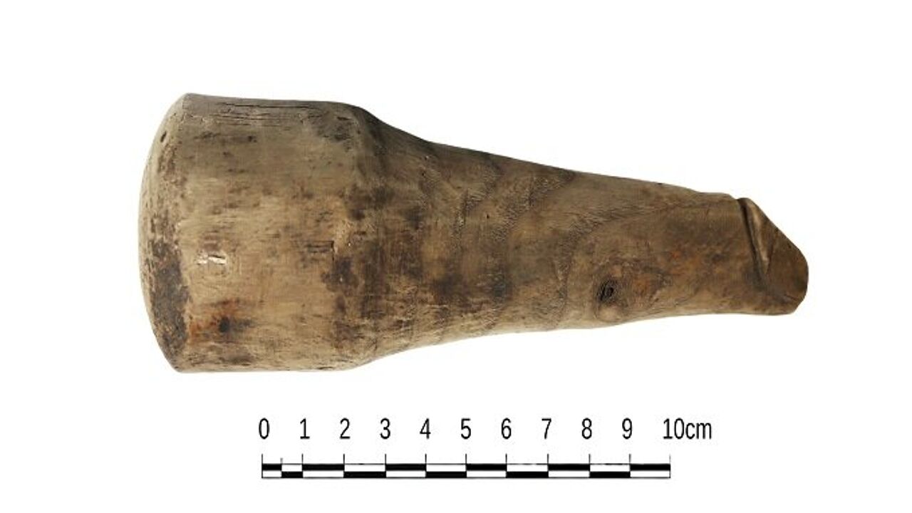 Weggeworpen Romeinse fallus was mogelijk meer dan een geluksbrenger ...