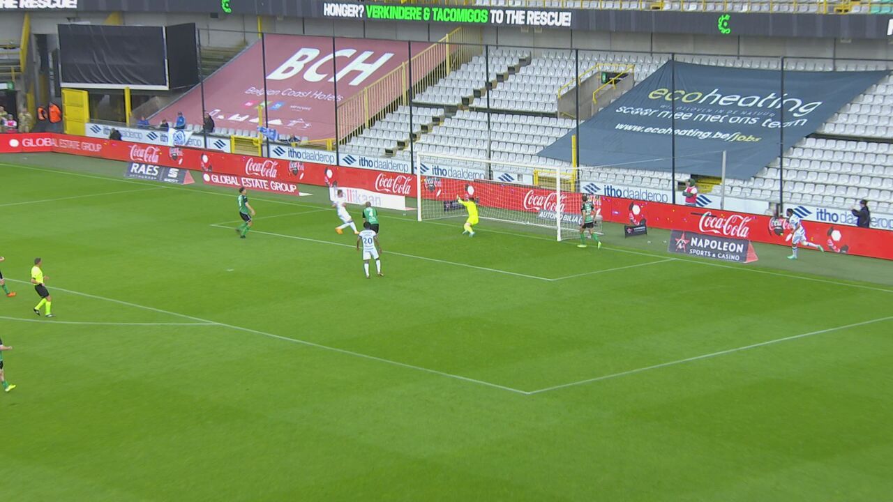 Ook topschutters kunnen missen, Hugo Cuypers laat kans voor open doel ...