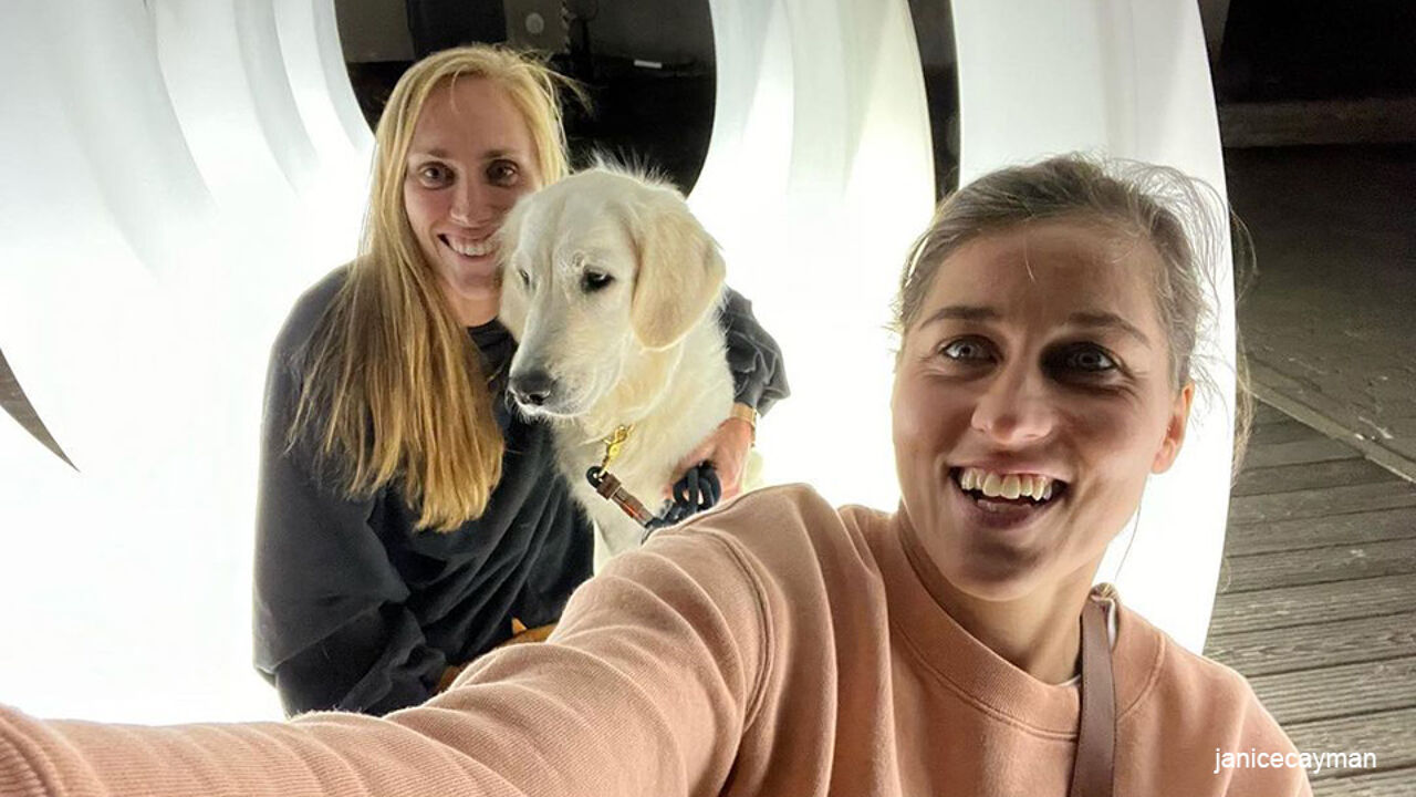 Janice Cayman supportert vanmiddag voor haar vriendin in CL-finale: "En ...