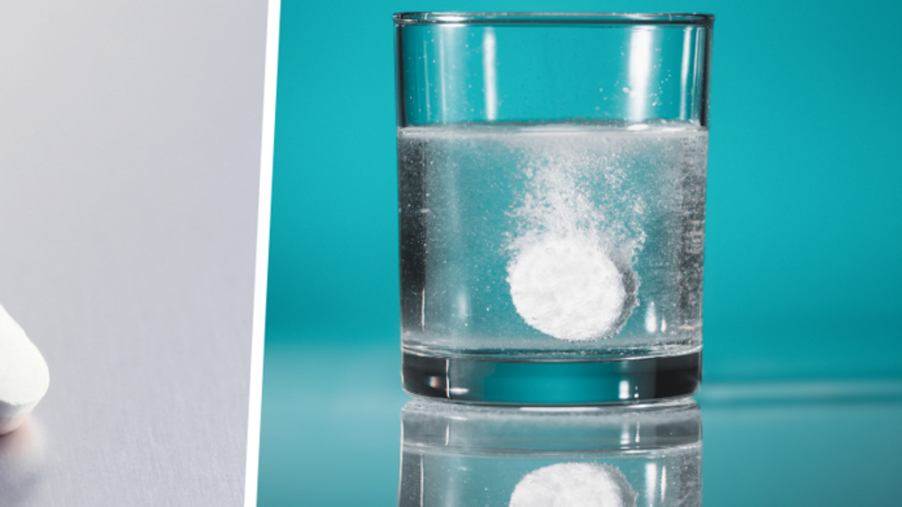 Pil of bruistablet? "Zelfde resultaat, maar bruistablet werkt sneller ...