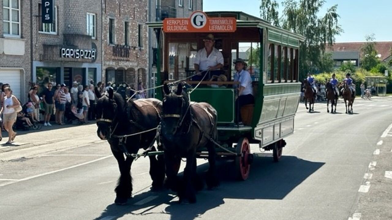 115de paardenprocessie in Opwijk: puffen en zweten in historische ...
