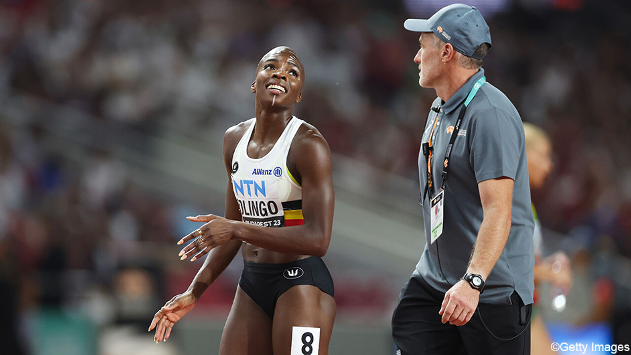 Kanontijd! Cynthia Bolingo verbetert Belgisch record 400m op weg naar ...