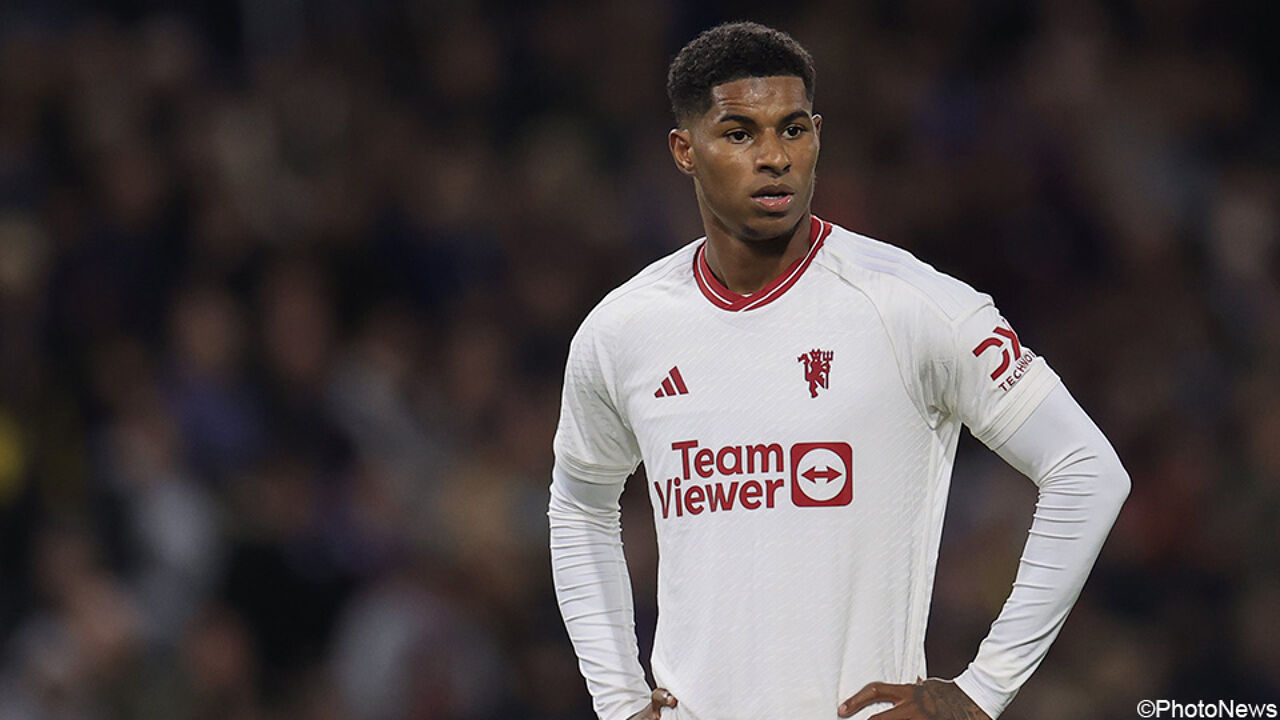 Marcus Rashford in shock, maar ongedeerd na crash met Rolls Royce tegen ...