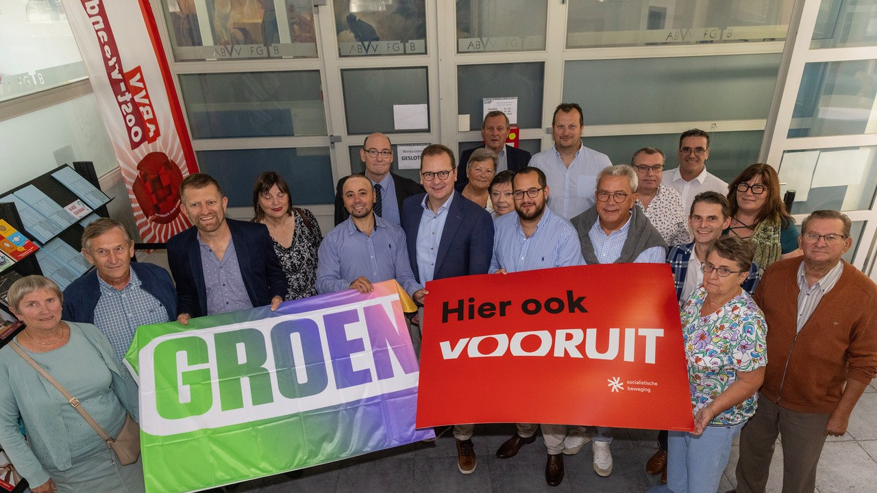 Vooruit en Groen samen naar de kiezer in Ronse | VRT NWS: nieuws