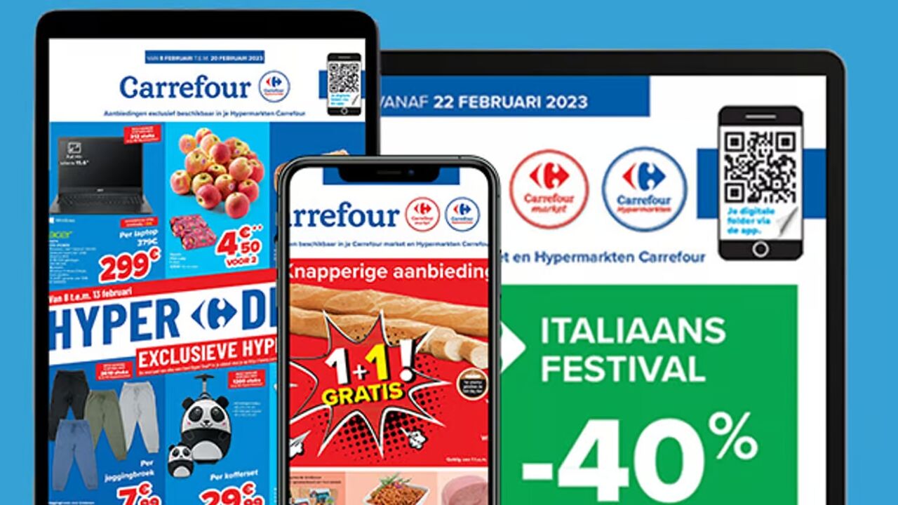 Warenhuisketen Carrefour wil tot 80 procent minder papieren ...