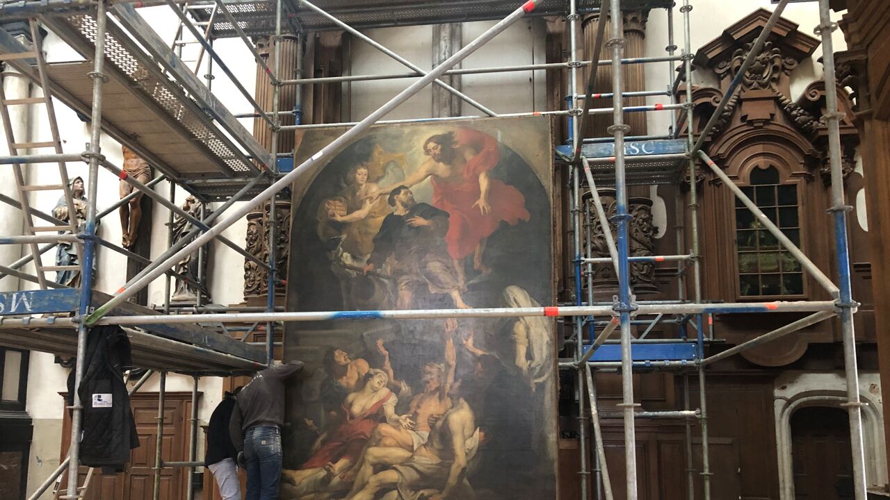 Aalst krijgt extra subsidie om schilderijen van Rubens te restaureren ...