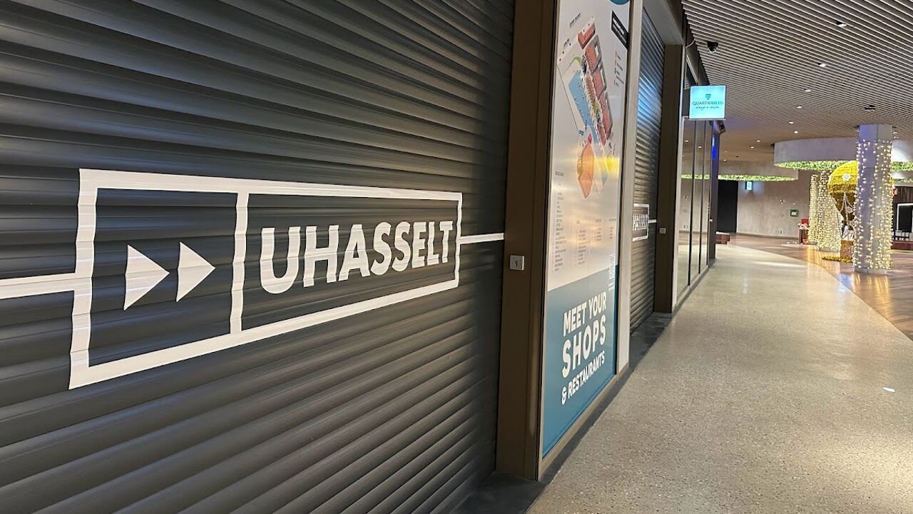 UHasselt vindt nieuwe leslokalen in Quartier Bleu | VRT NWS: nieuws