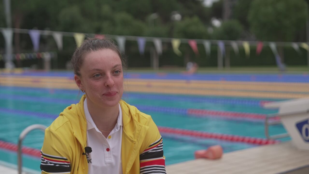 Belgische zwemsters fleuren op onder Brigitte Becue: "We hebben ...