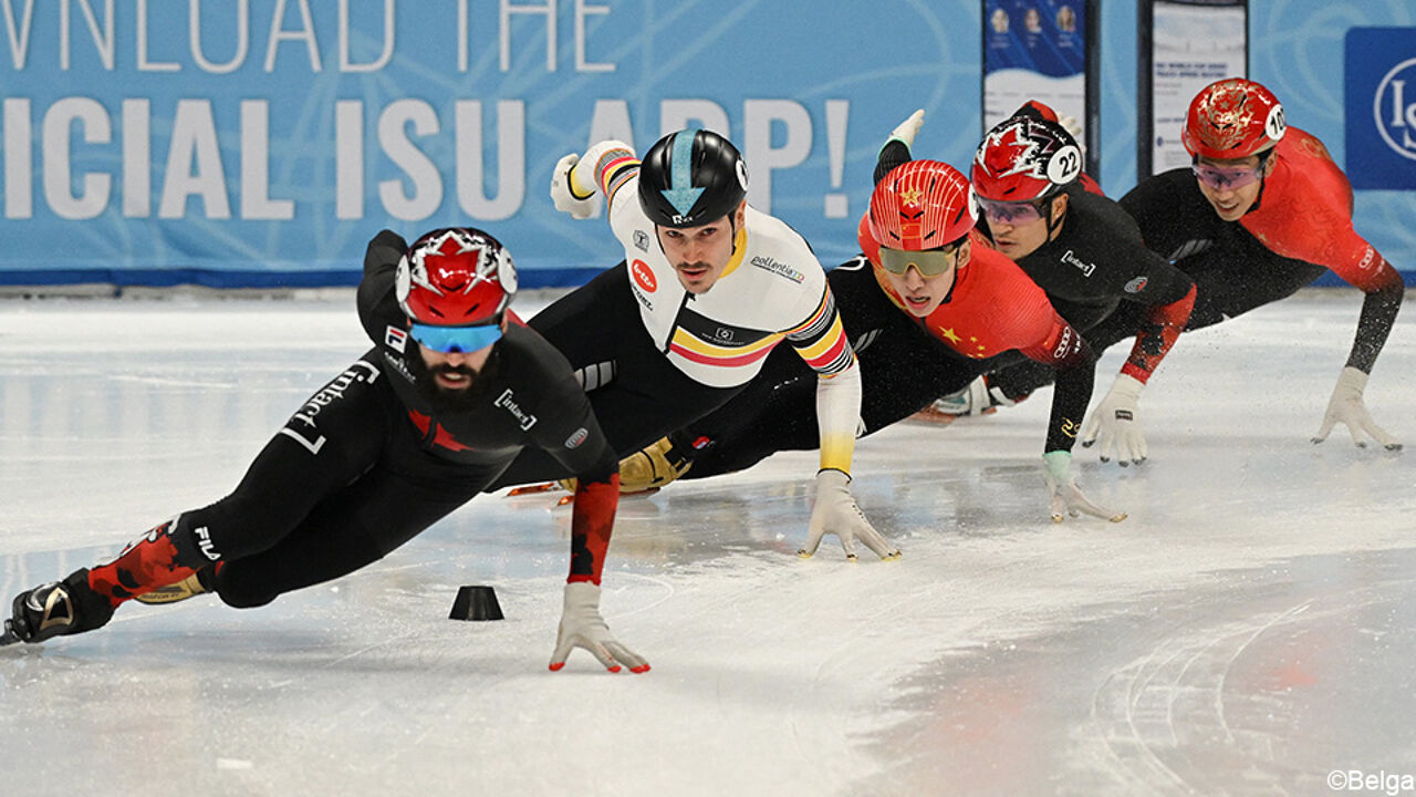 Shorttracker Stijn Desmet grijpt net naast medaille, Belgische ...