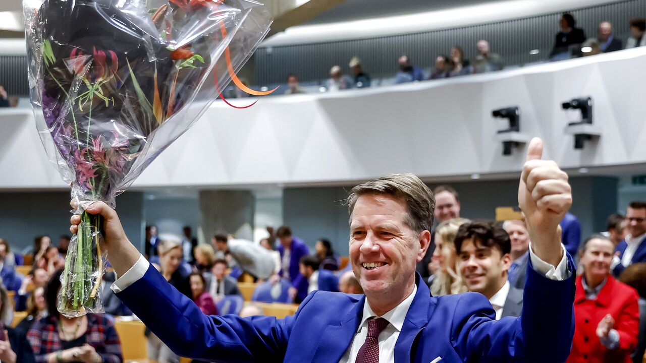 PVV'er Martin Bosma verkozen tot Kamervoorzitter in Nederland | VRT NWS ...