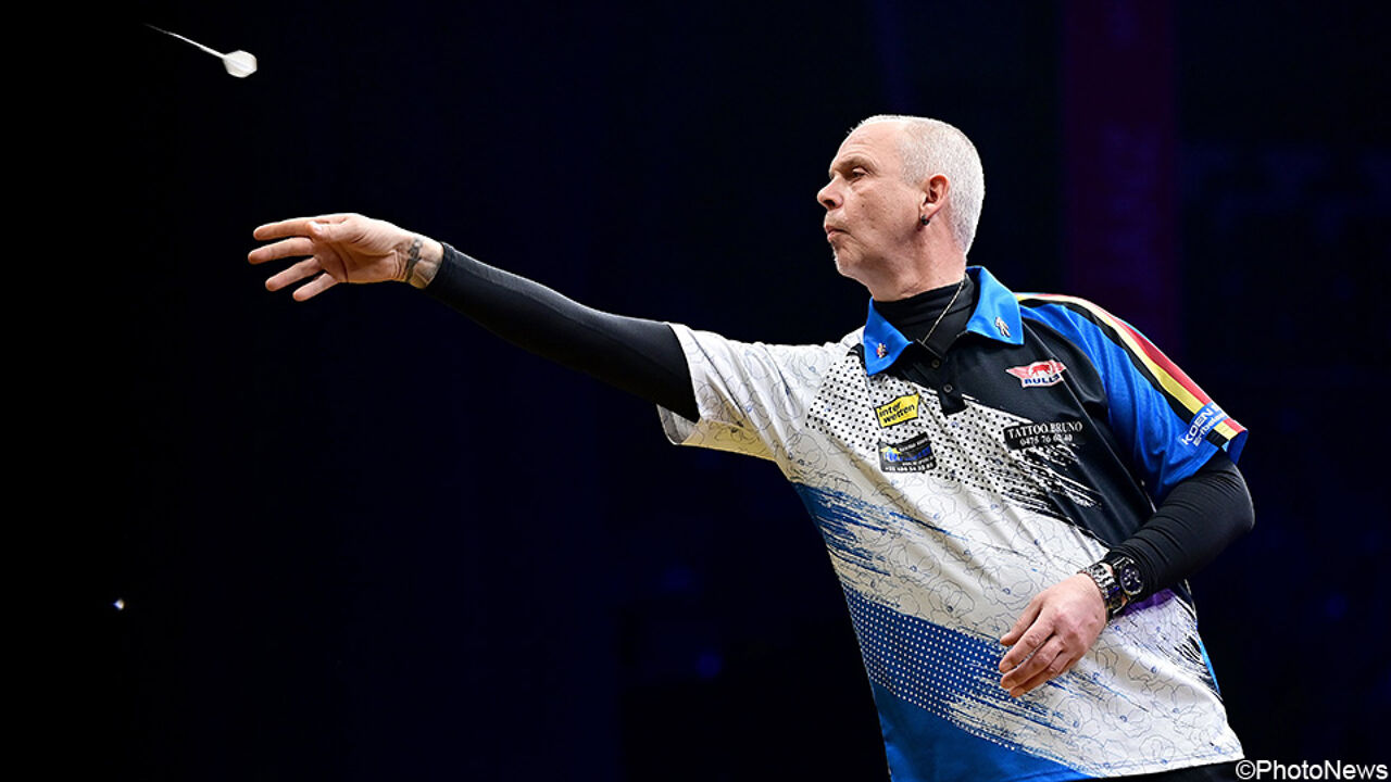 Eerste ronde is eindstation op WK darts voor Mario Vandenbogaerde, die ...
